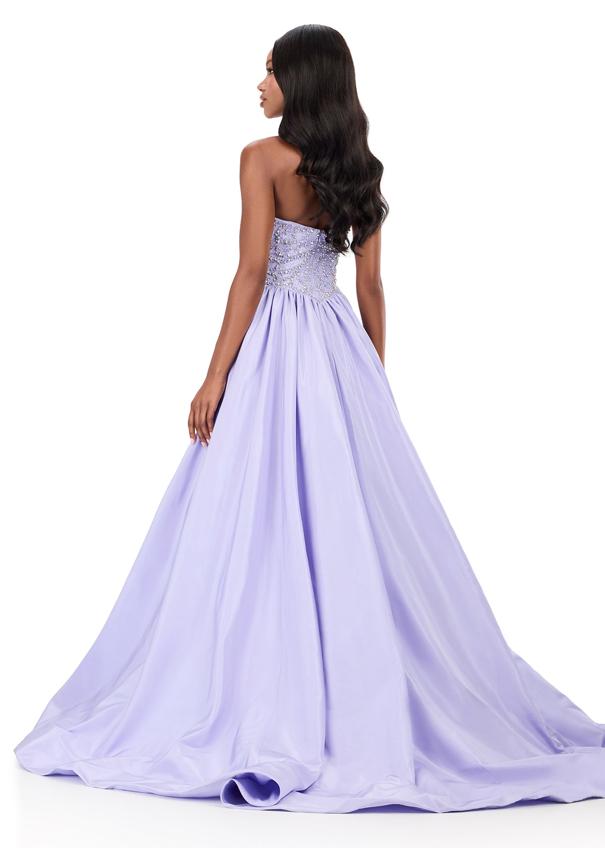 ASHLEYlauren Style 12298 - Strapless Pageant Ball Gown